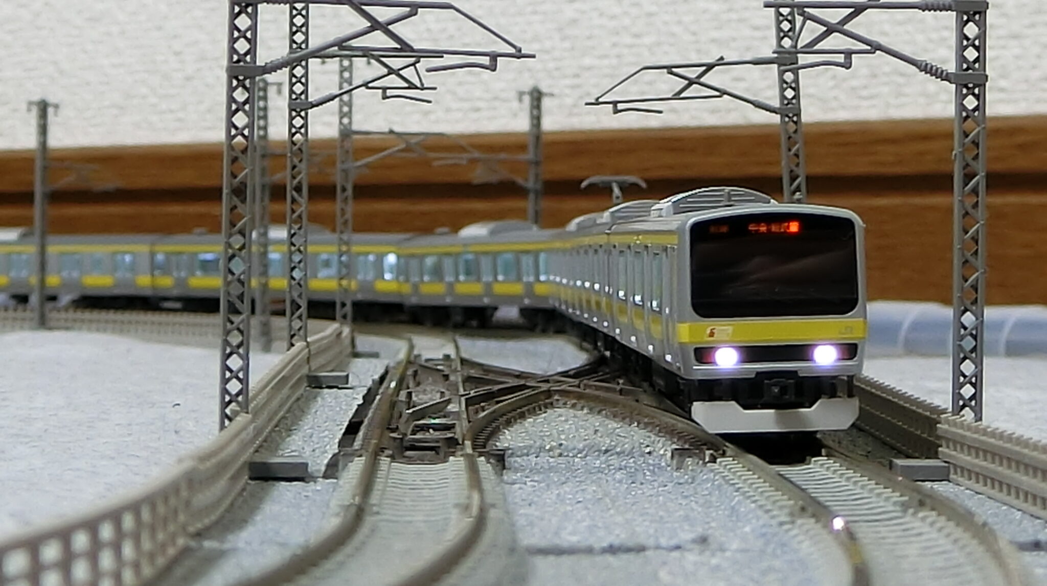 Nゲージ 1758 カナリア色が鮮烈なE231系 総武線 | 豊四季車両基地